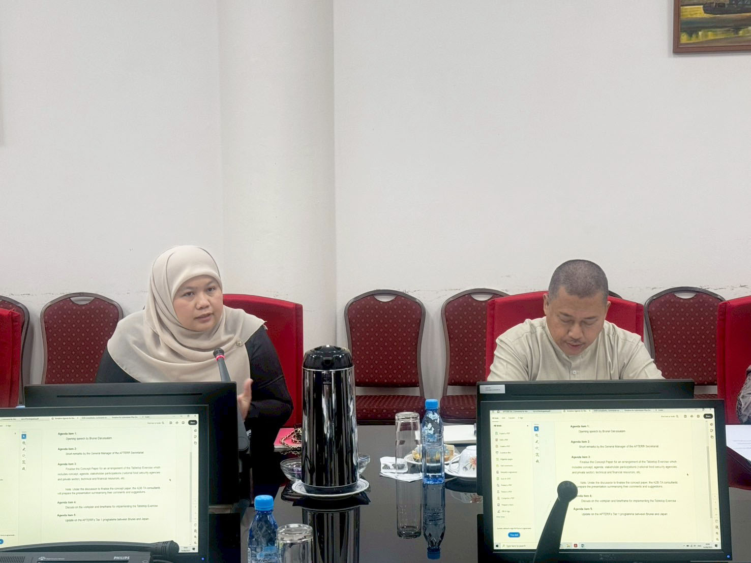 Successfully finalise the ‘Concept Paper for the APTERR Tabletop ...